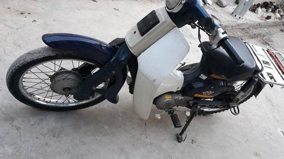 موترسایکل فروشی هندا جاپانی 50 Cc کاربیتر در حد نو رنگ کمپنی Kabul